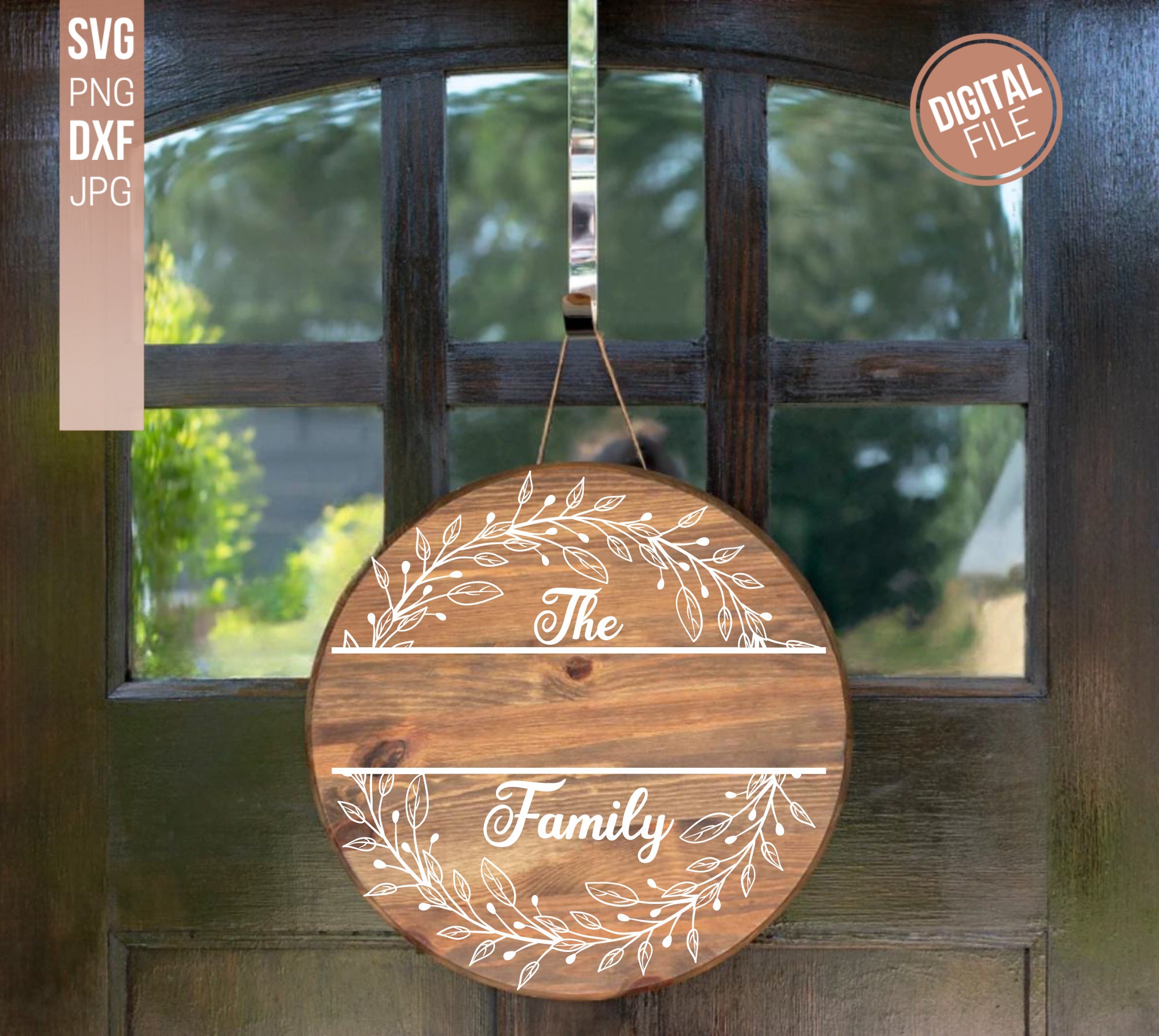 Family Monogram SVG Monogram SVG DXF Jpg Png Eps Family - Etsy