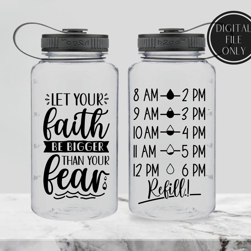 Water Bottle Svg - Etsy