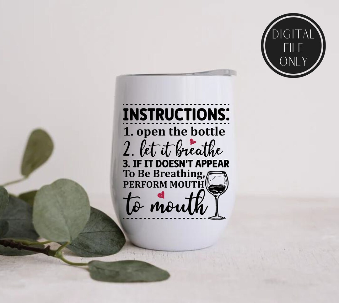 Wine SVG Funny Wine Svg Mom Life Svg Wine Decal Wine - Etsy