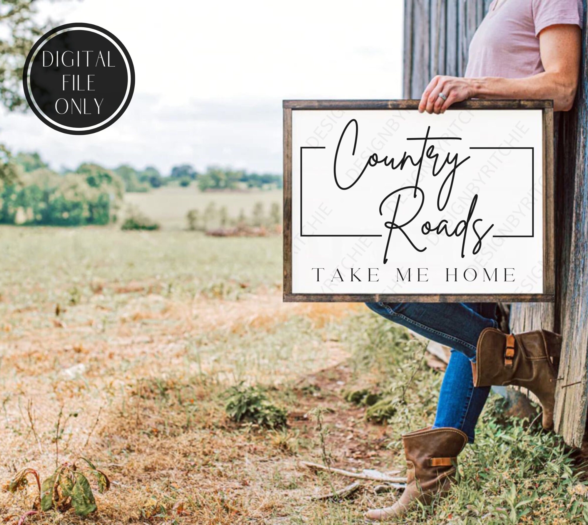 Country Roads Take Me Home SVG Country Girl SVG Country Life - Etsy