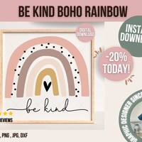 Choose Kindness Rainbow SVG, Instant Download File, SVG for Cricut ...