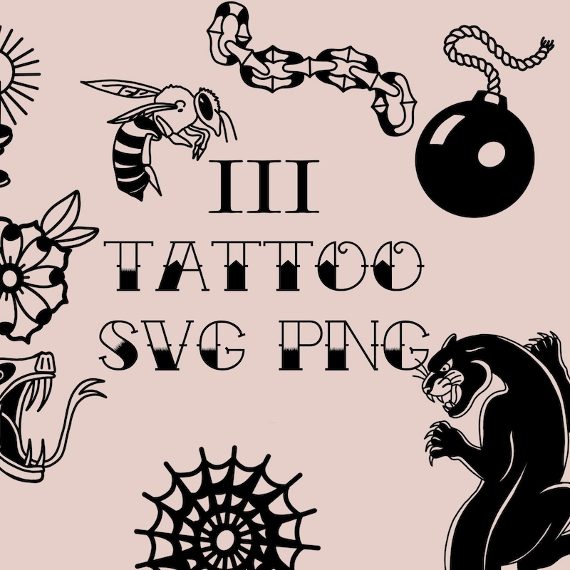 Tattoo Svg - Etsy