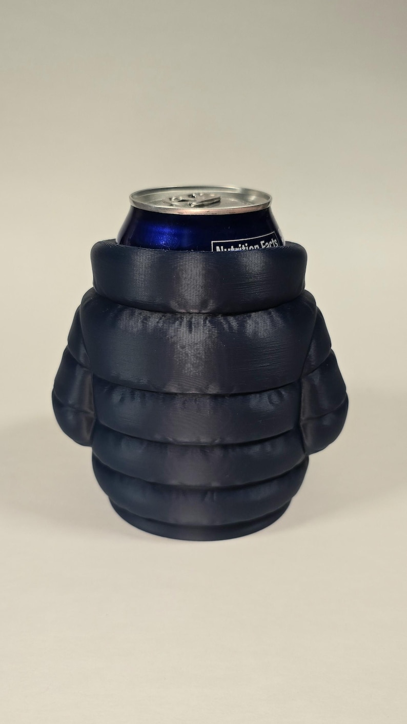3D Printed Can Holder_hoodie Jacket Bathrobe Style | Insulated Drink ...