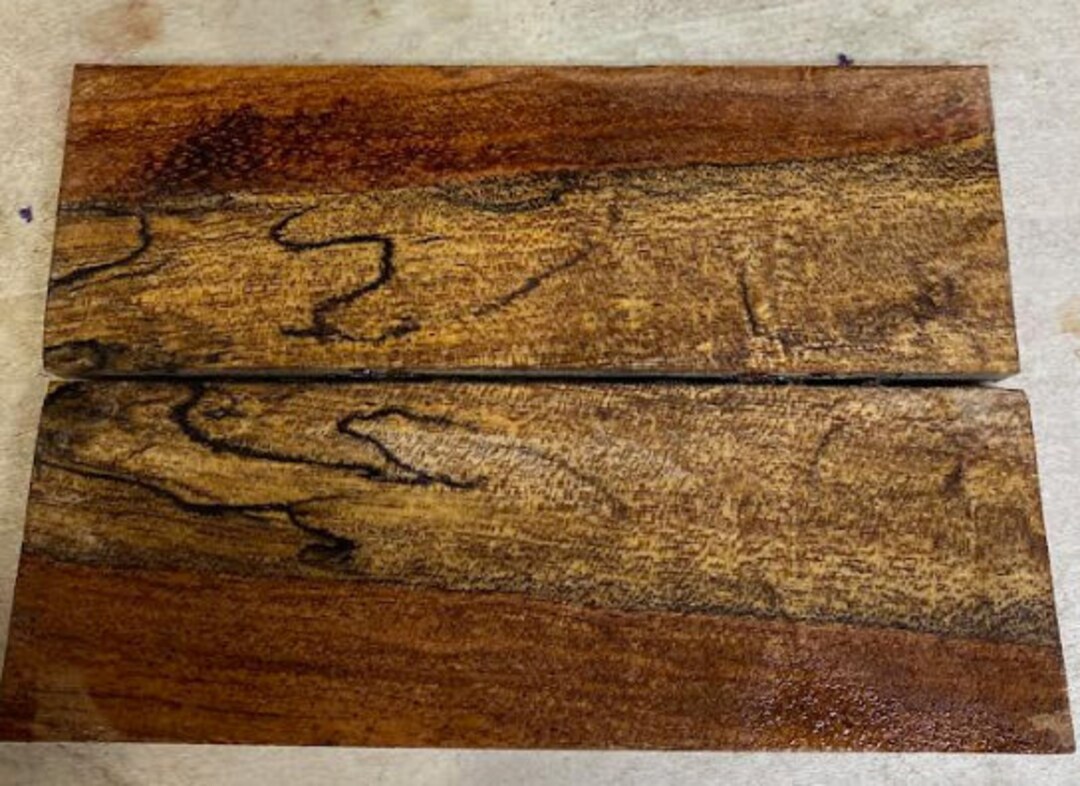 Stabilized Spalted Jatoba Knife Handle Scales 5/16 X 2 X 5.75 - Etsy Stabilized Spalted Jatoba Knife Handle Scales 5/16 X 2 X 5.75 - Etsy