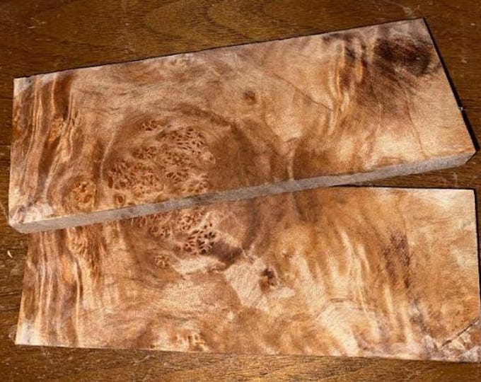 Stabilized Maple Knife Handle Scales 3/8 X1 .875 X 5.75 F5 - Etsy