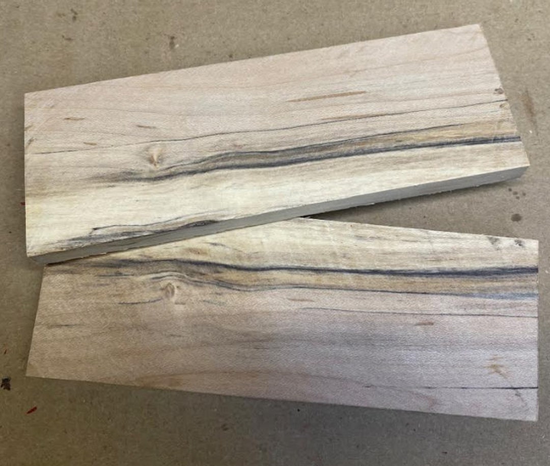 Stabilized Spalted Maple Knife Handle Scales 5/16 X 2 X 5.75 0167 - Etsy
