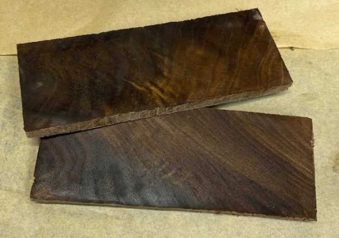 Stabilized Figured Walnut Handle Scales 5/16 X 1.75 X 5.75 X1 Z107 - Etsy