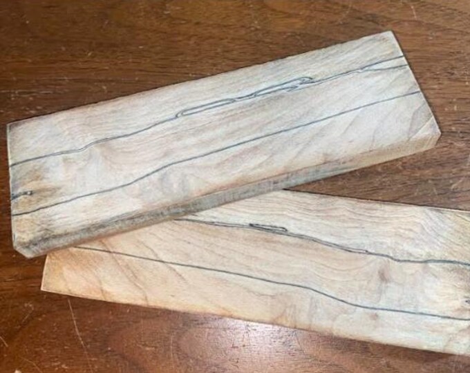 Stabilized Spalted Maple Knife Handle Scales 3/8x 2 X 5.75 C102 - Etsy