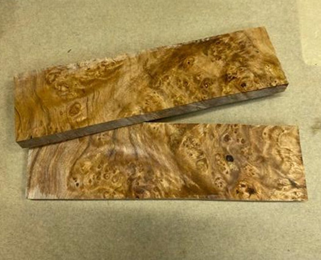 Stabilized Maple Knife Handle Scales 5/16 X 1.75 X 5.75 0 125 - Etsy