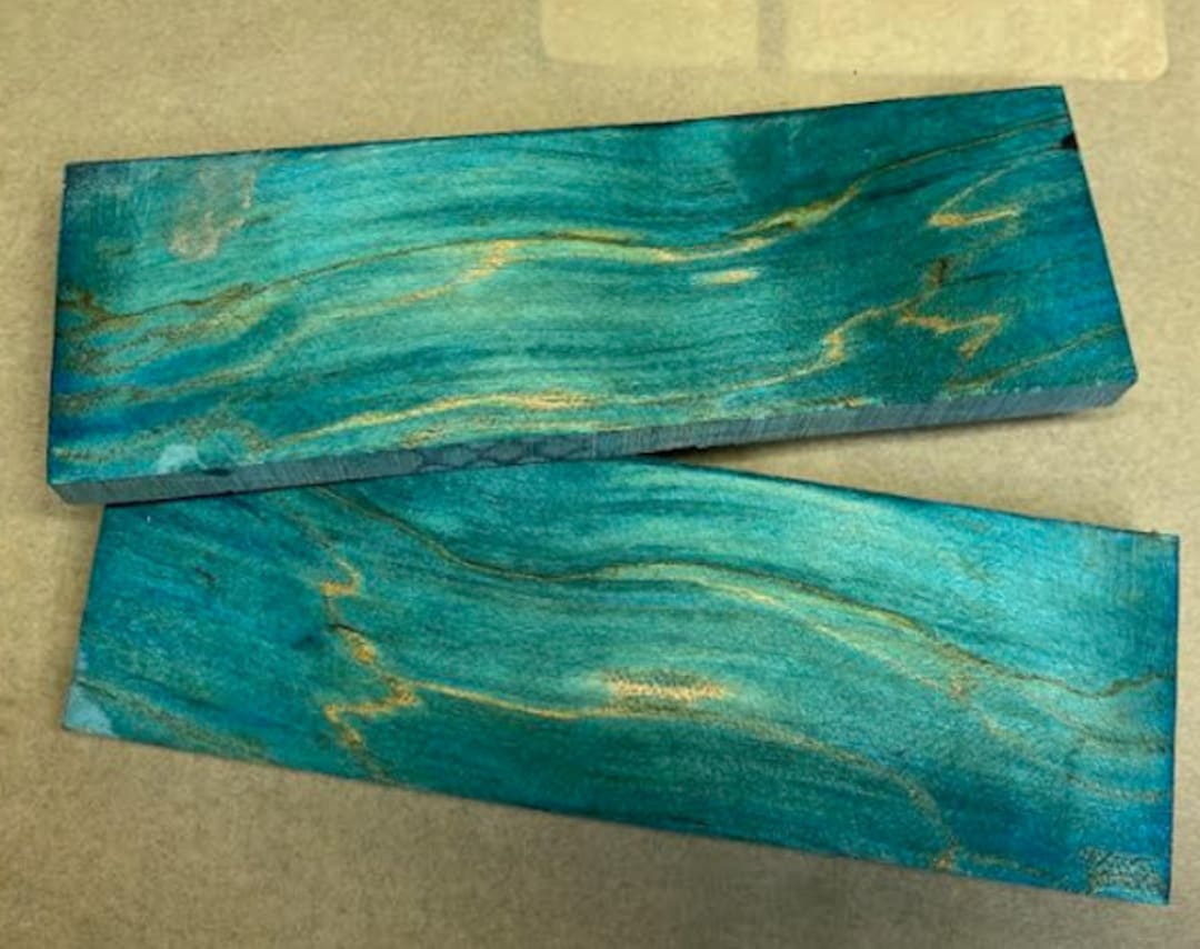 Stabilized Spalted Maple Knife Handle Scales 5/16 X 2 X 5. 0111 - Etsy