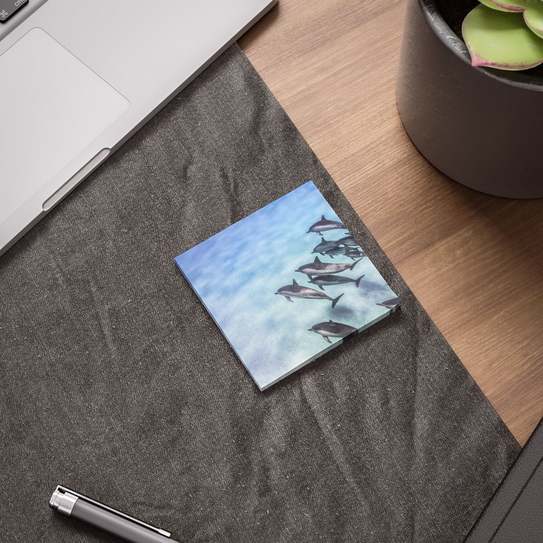 Dolphin Post-it® Note Pads - Etsy
