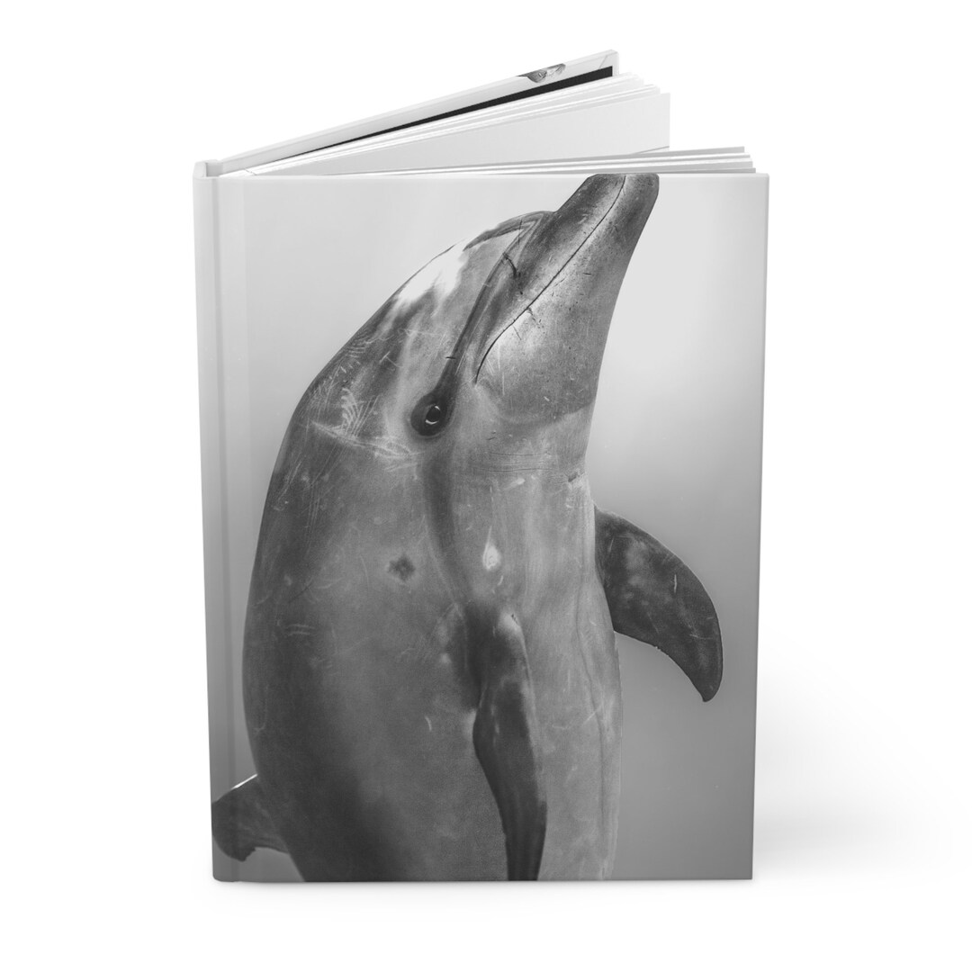 Bottlenose Dolphin Hardcover Journal Matte - Etsy