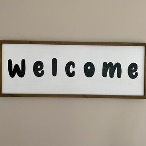 Welcome Sign - Etsy