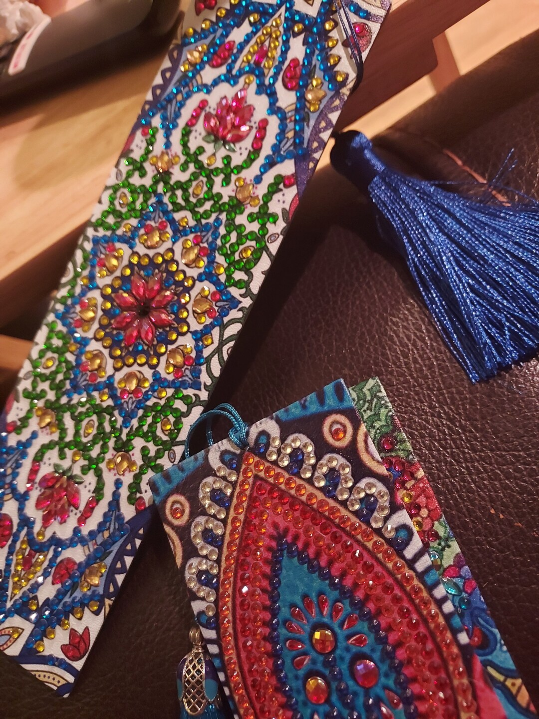 Diamond Art Bookmark - Etsy