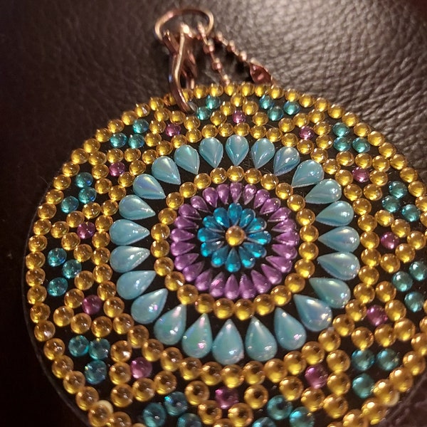 Diamond Art Keychain - Etsy