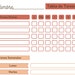 Tabla De Tareas Diarias/ Daily Chores Table Spanish - Etsy