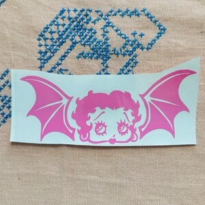 Boop Bat Vinyl Decal - Etsy