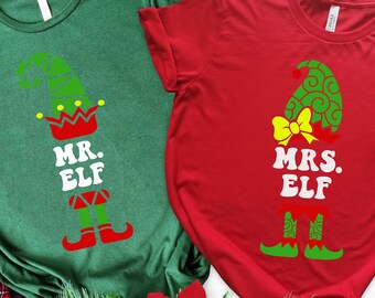 Mr and Mrs Elf Gift - Etsy