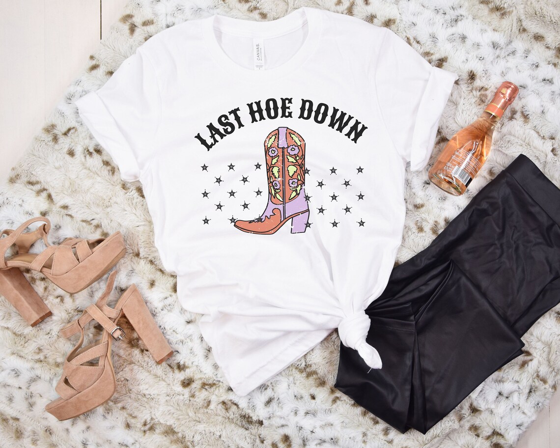 Custom Hoedown Bachelorette Shirt,hoedown Bachelorette Shirts,last Hoe ...