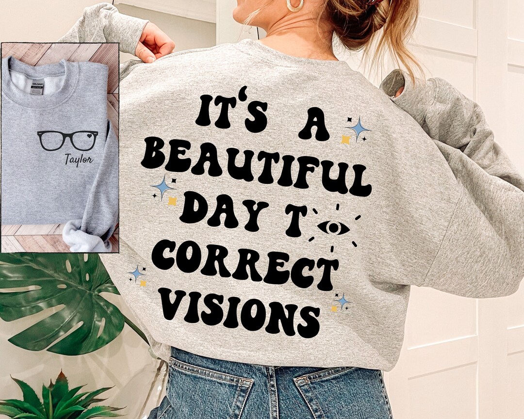 Personalized Optometrist Sweatshirt: Eye Doctor Gift - Etsy