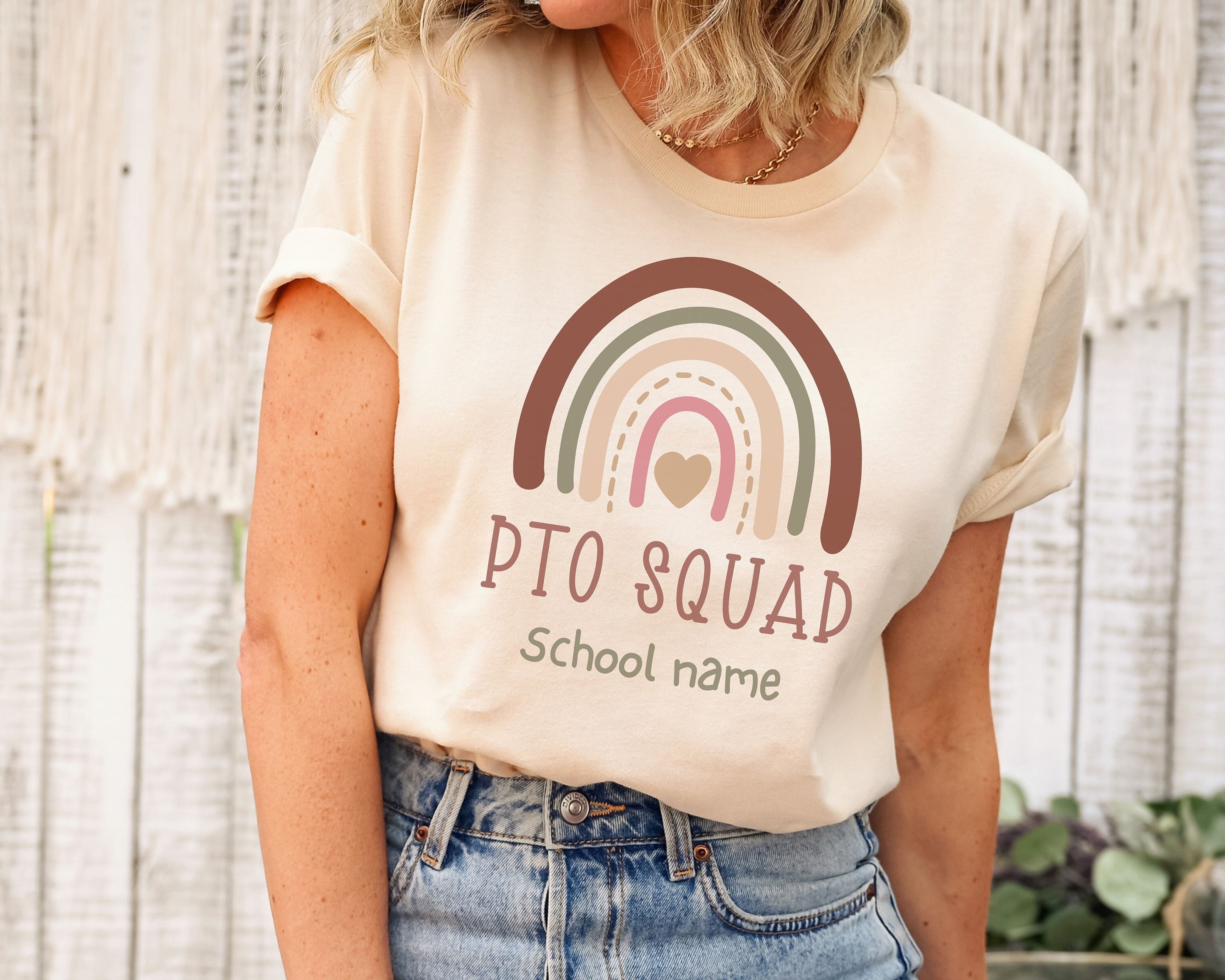 Pto Shirts, PTO Mom Shirt, Custom Name Shirt is for PTO Squad, Custom ...