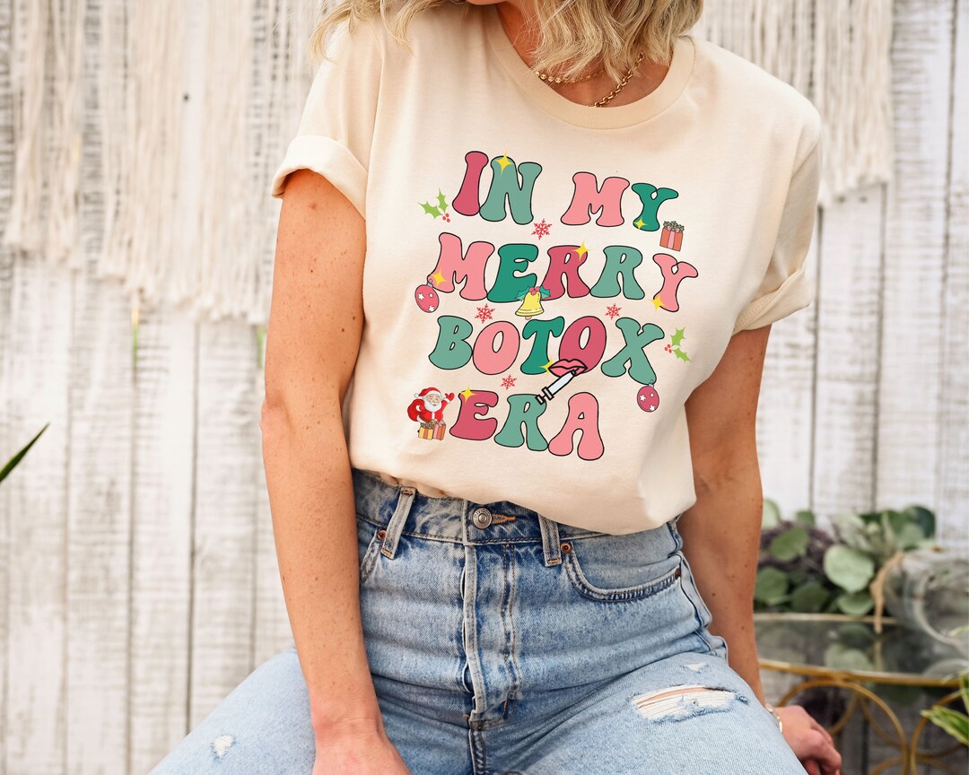 Cute Christmas Botox Shirt Aesthetic Nurse Injector Christmas - Etsy