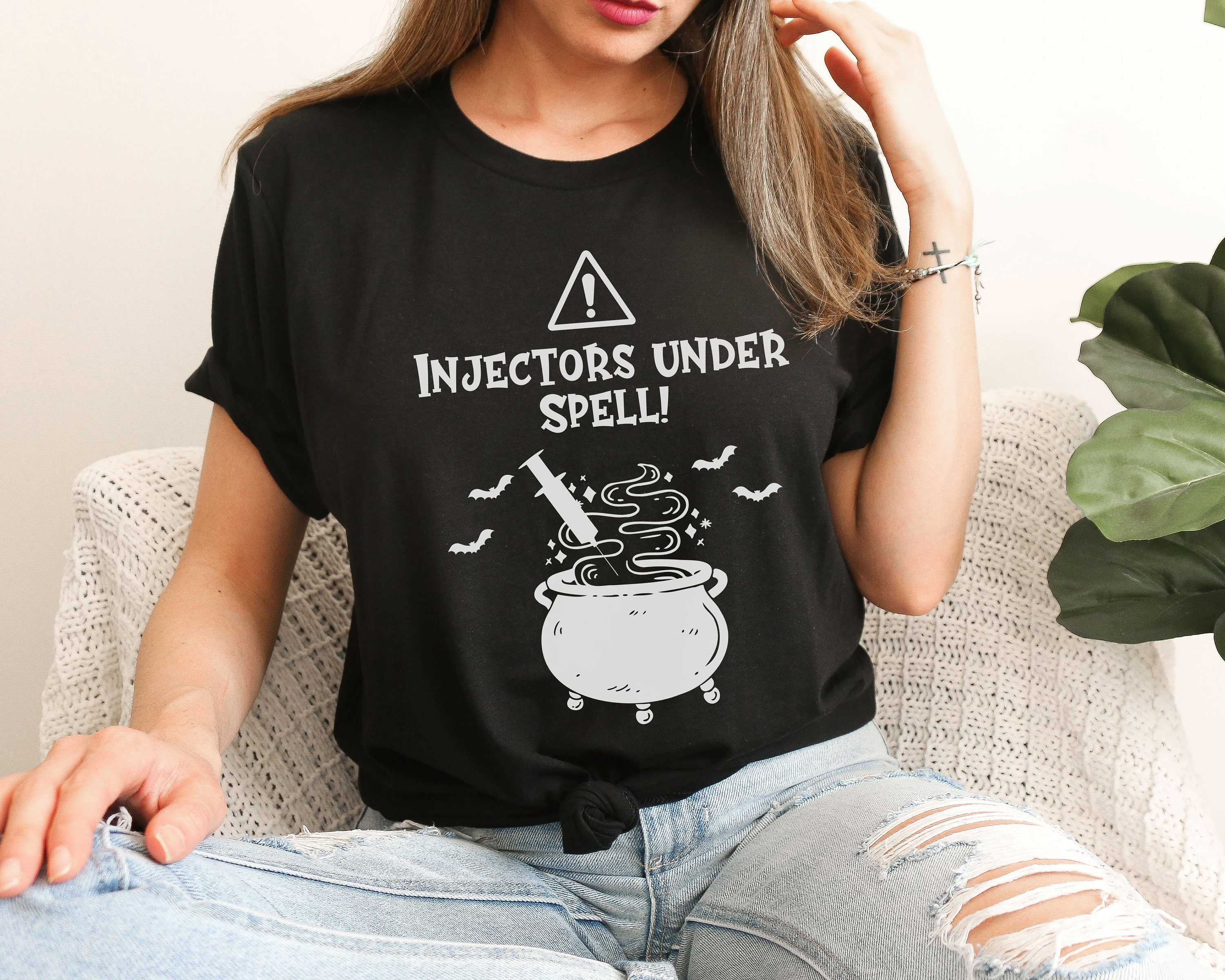 Halloween Botox Injector Nurse Crew Shirt for Bootox Party, Botox ...