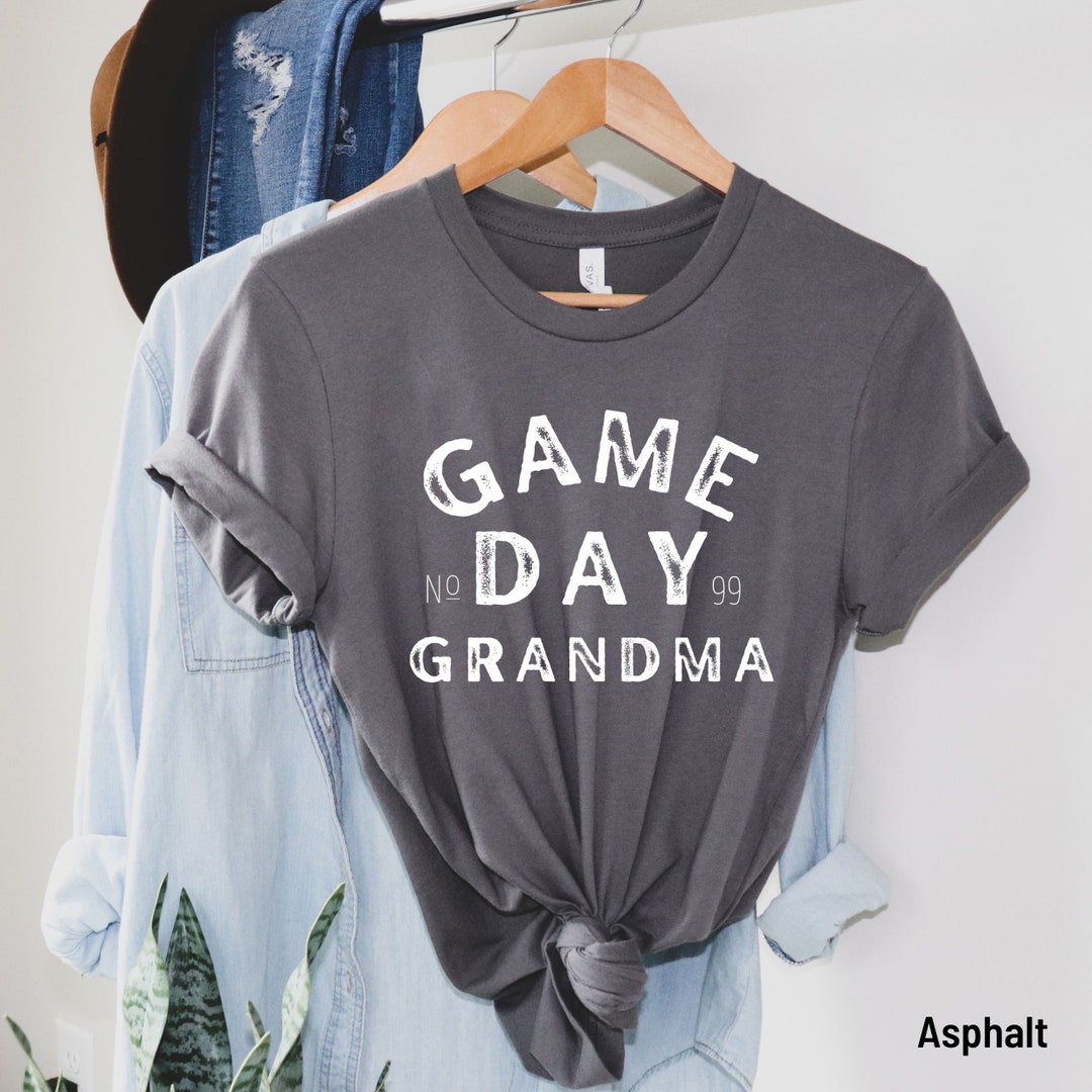 Game Day Grandma Shirt, Sports Grandma Shirt, Game Day, Personalized ...