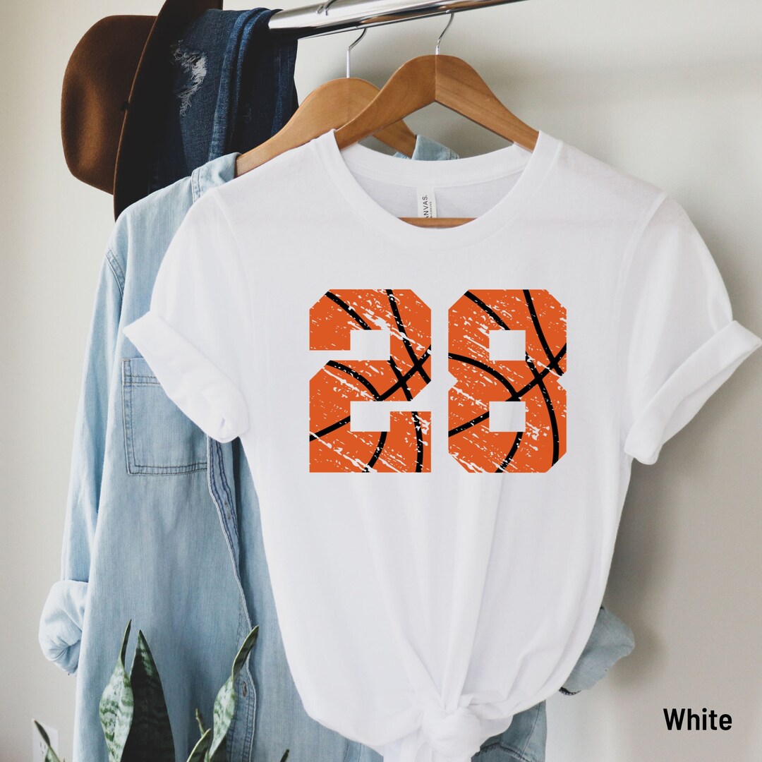 Personalized Basketball Numbers Tee, Custom Basketball Mom Shirt ...