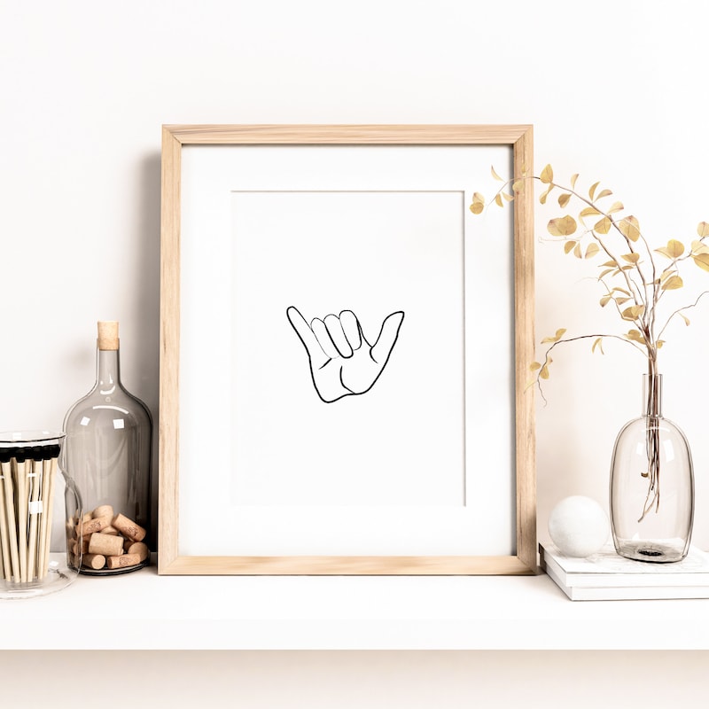Shaka Wall Decor - Etsy
