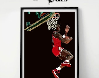 Michael Jordan Cigar Stencil Art Print - Etsy