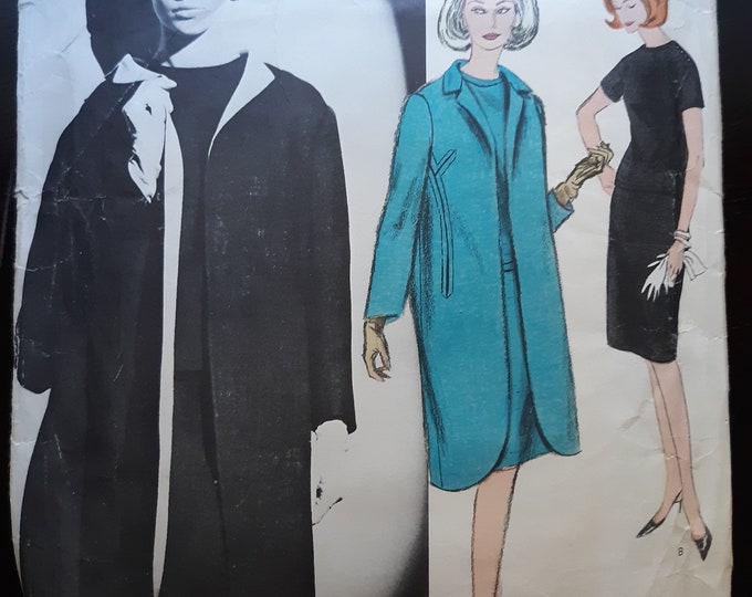 Vogue Paris Original 1279, Vintage 1960s Sewing Pattern for Two-piece ...