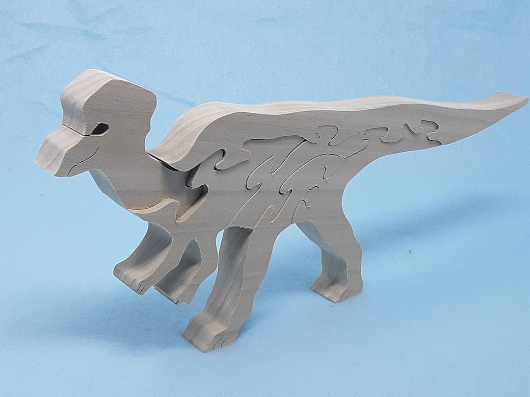 Corythosaurus Wooden Standing Puzzle - Etsy