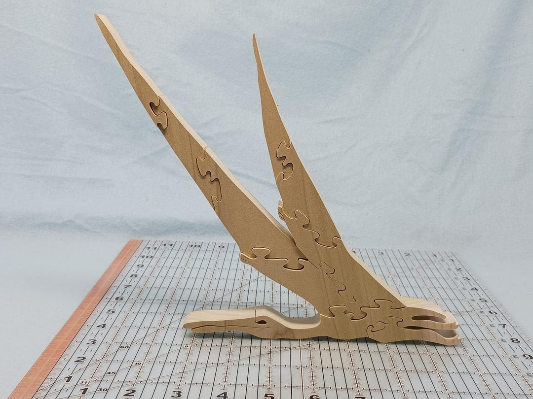 Quetzalcoatlus Wooden Standing Puzzle - Etsy