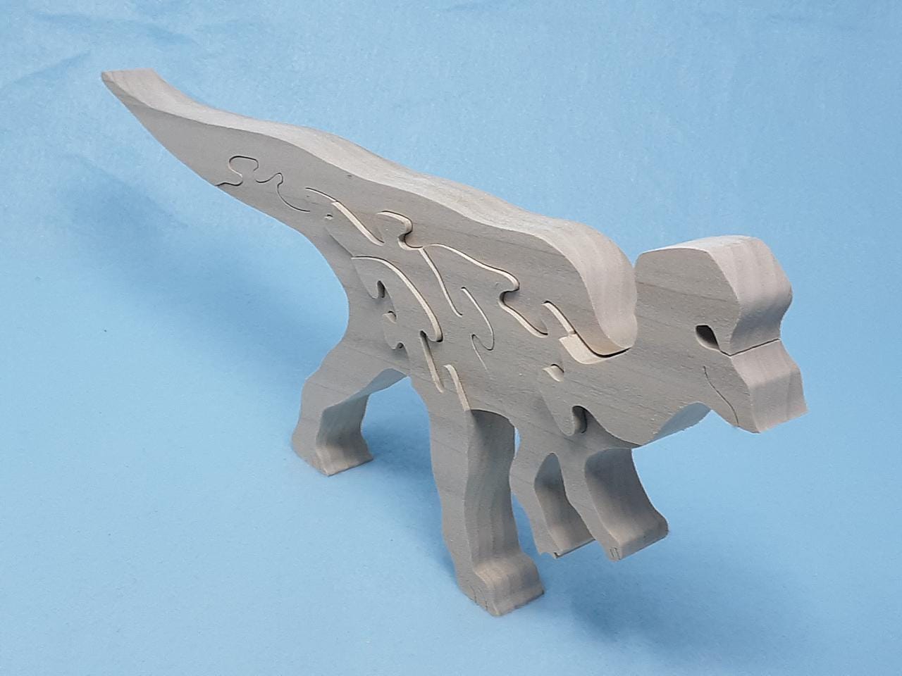 Corythosaurus Wooden Standing Puzzle - Etsy