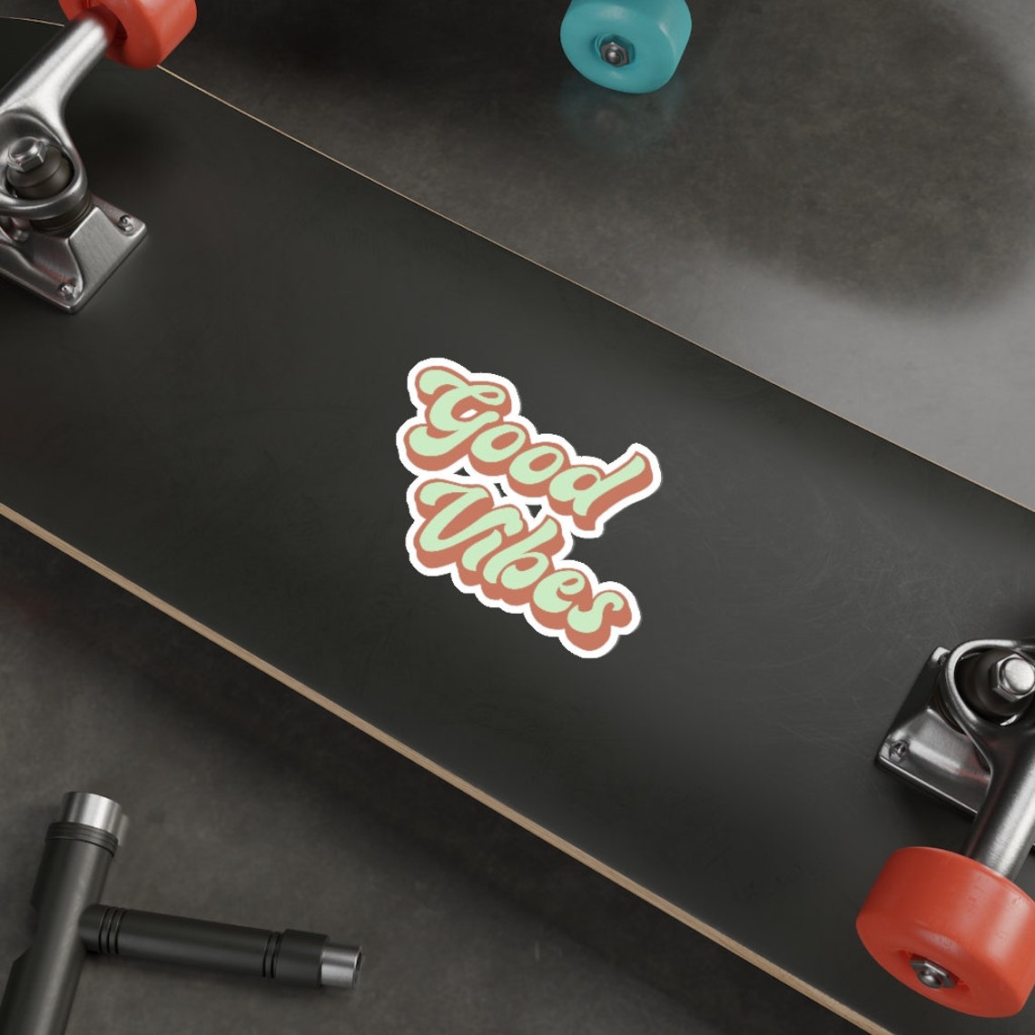 Good Vibes 5" Icon Sticker | Bumper Sticker | Millennial Gen Z ...