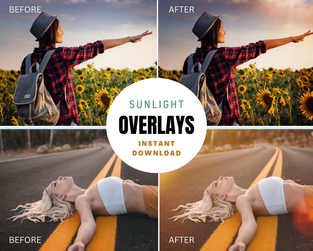 Sunlight Overlays Digital Photoshop Editing Sunlight Effect Realistic ...