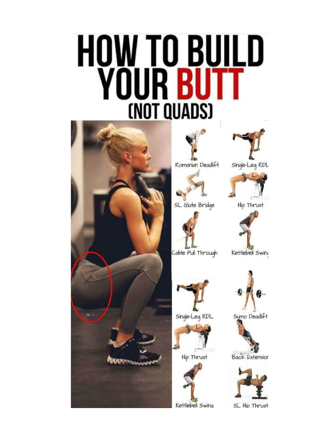 How to Build Your Butt - Etsy