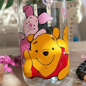 Winnie the Pooh & Piglet | Handmade Libby Cup |coffe | Beer Can ...