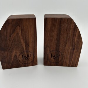 Walnut Bookends - Personalized - Etsy