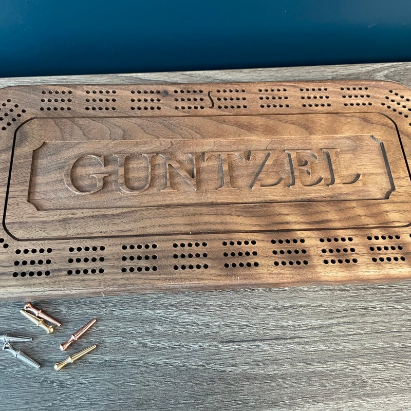 Custom Cribbage Boards - Etsy