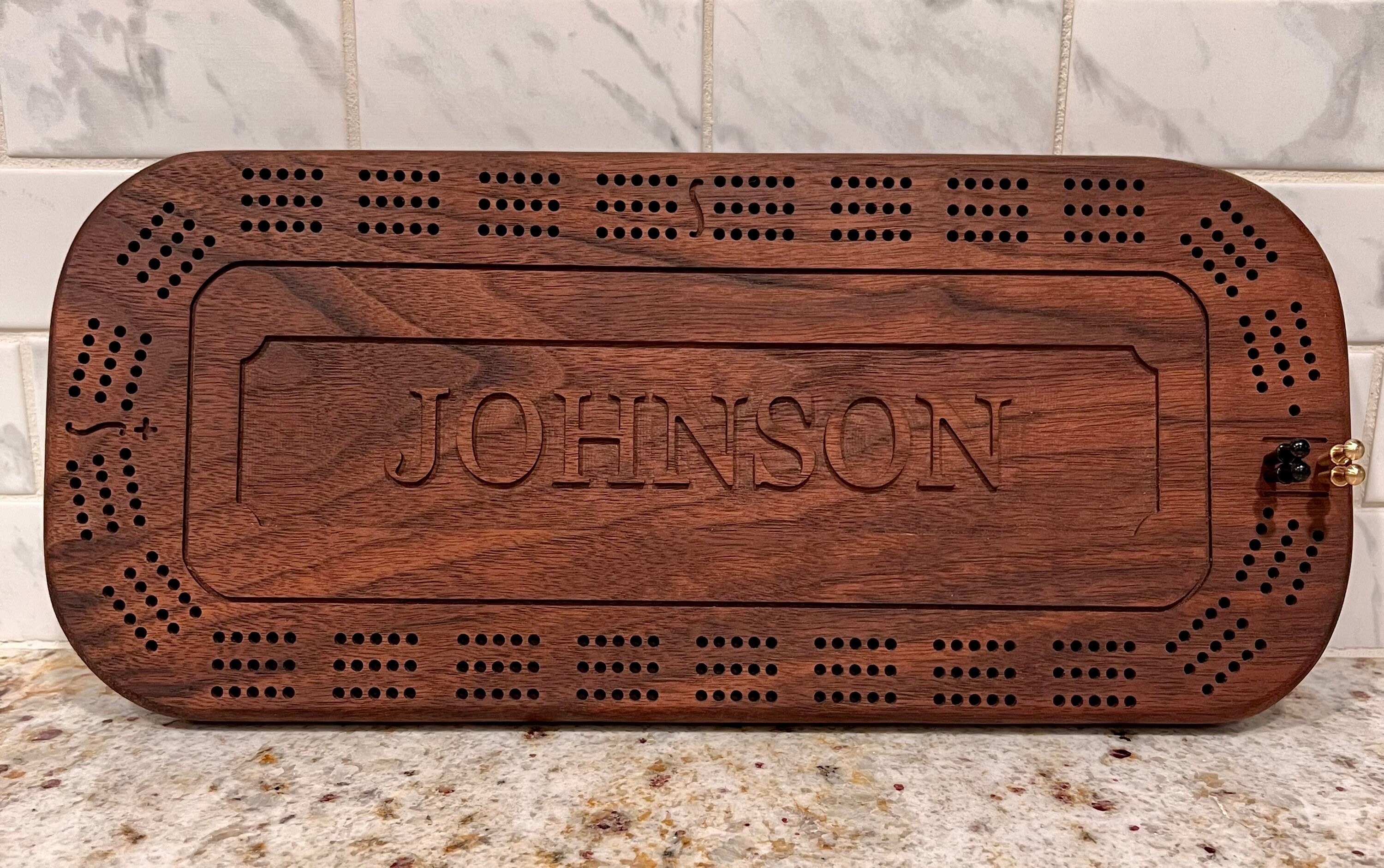 Cribbage Board - Etsy