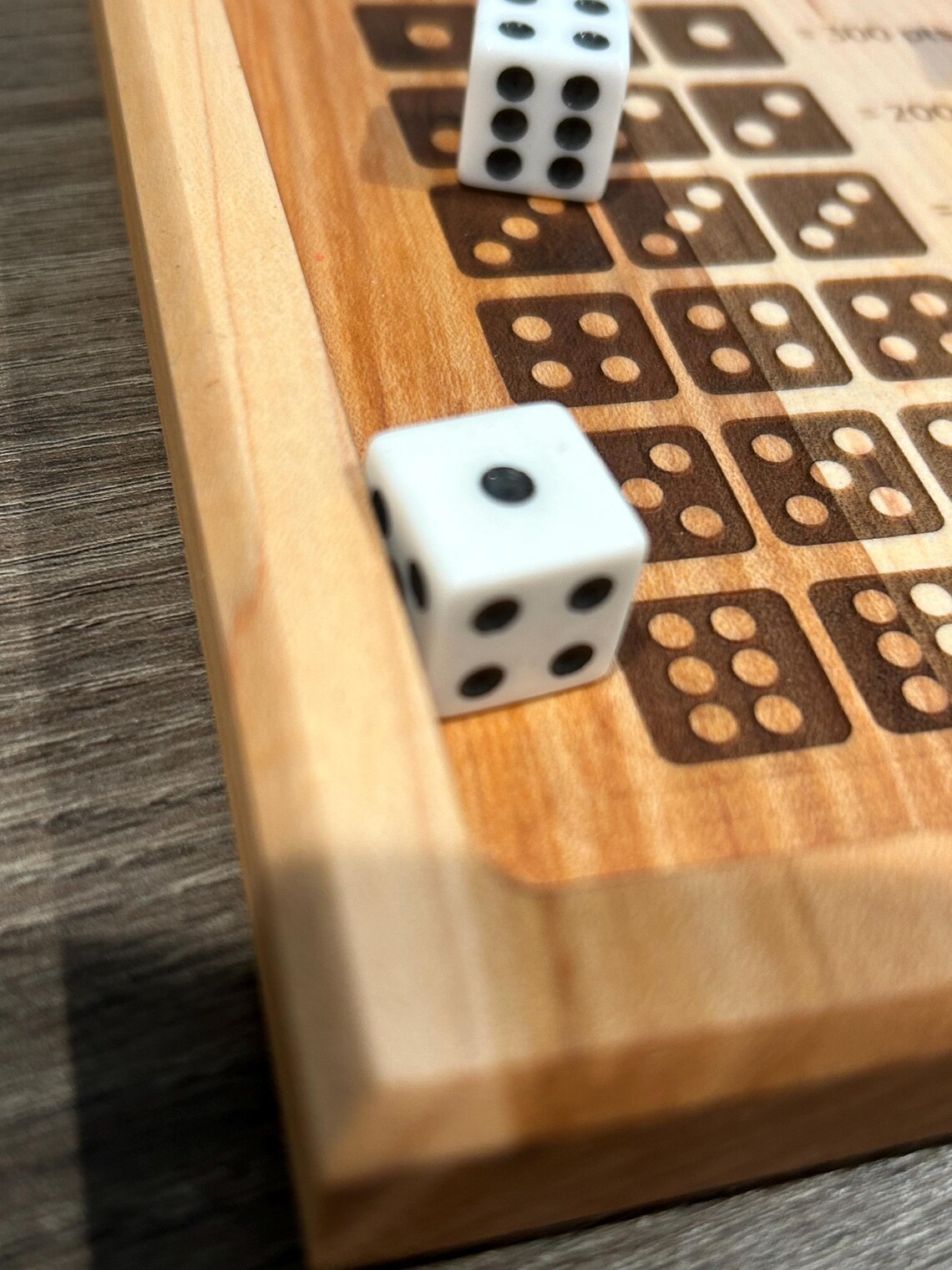 Farkle Game Board - Rolling Tray - Etsy