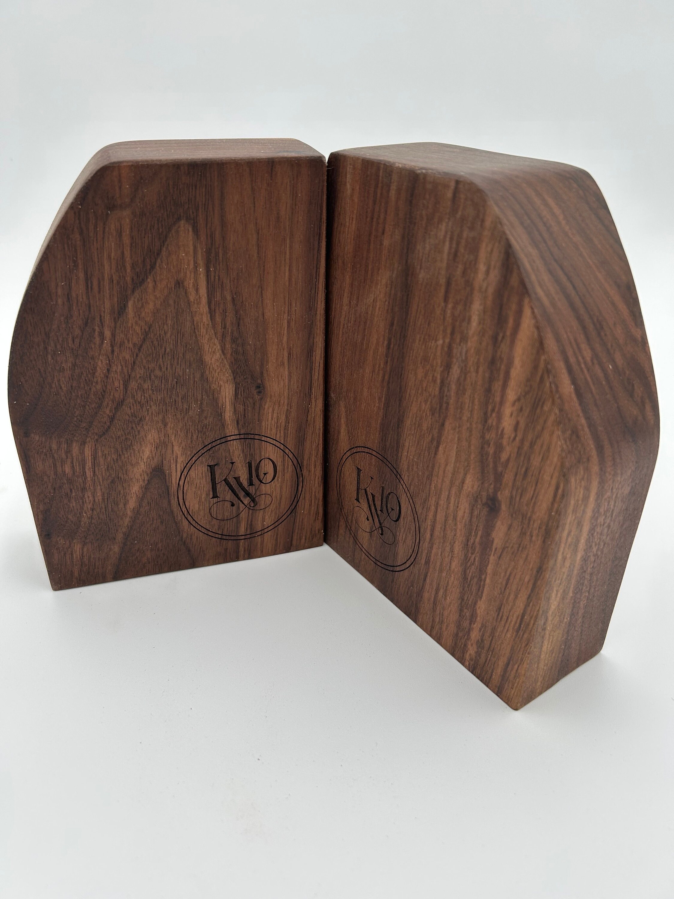 Walnut Bookends - Personalized - Etsy