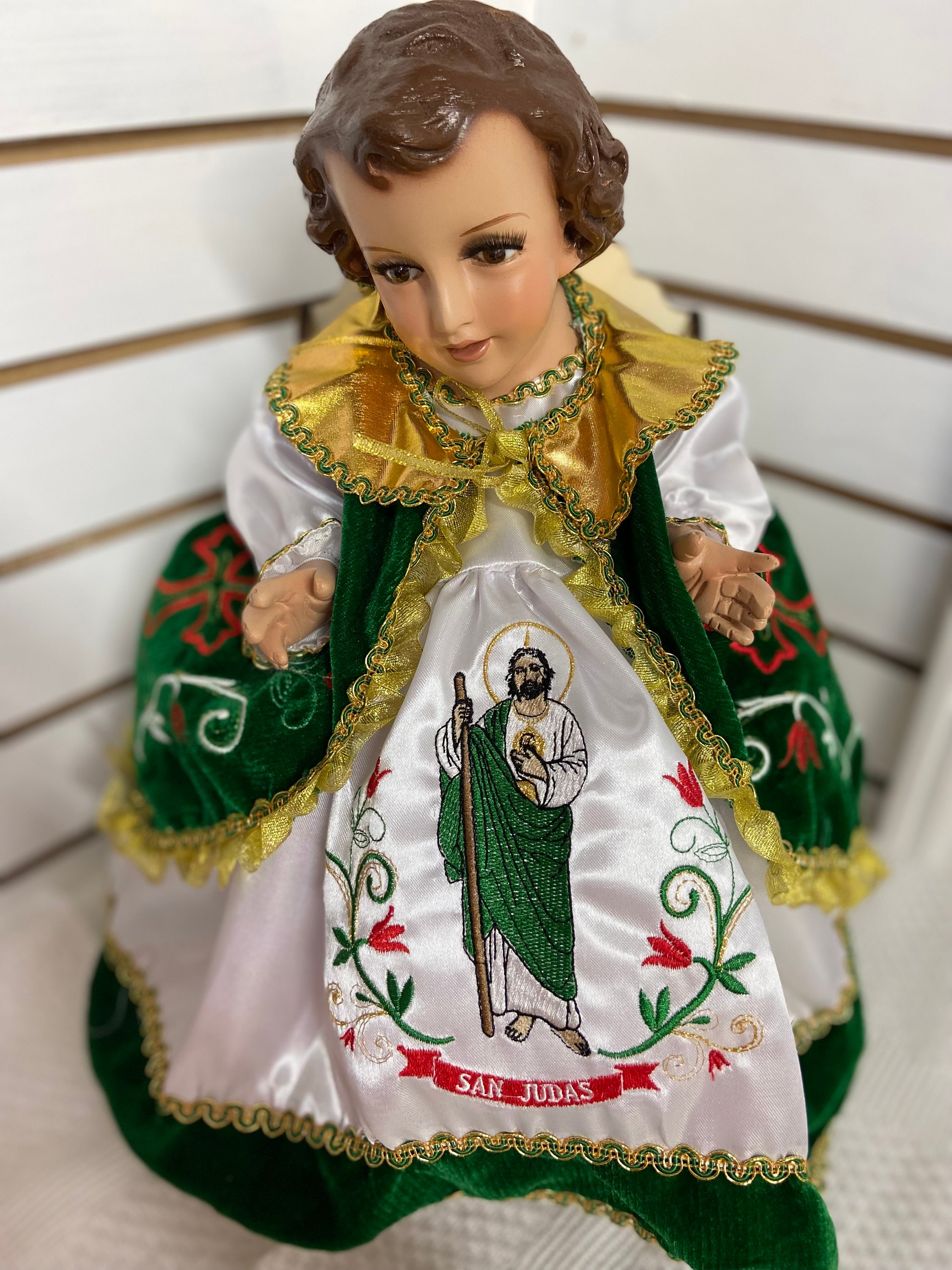 Vestido Nino Dios San Judas Tadeo, St. Jude Baby Jesus Dress ...