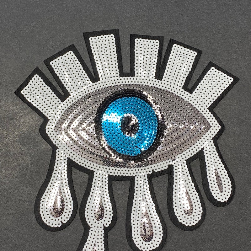Sequin Evil Eye Patches - Etsy