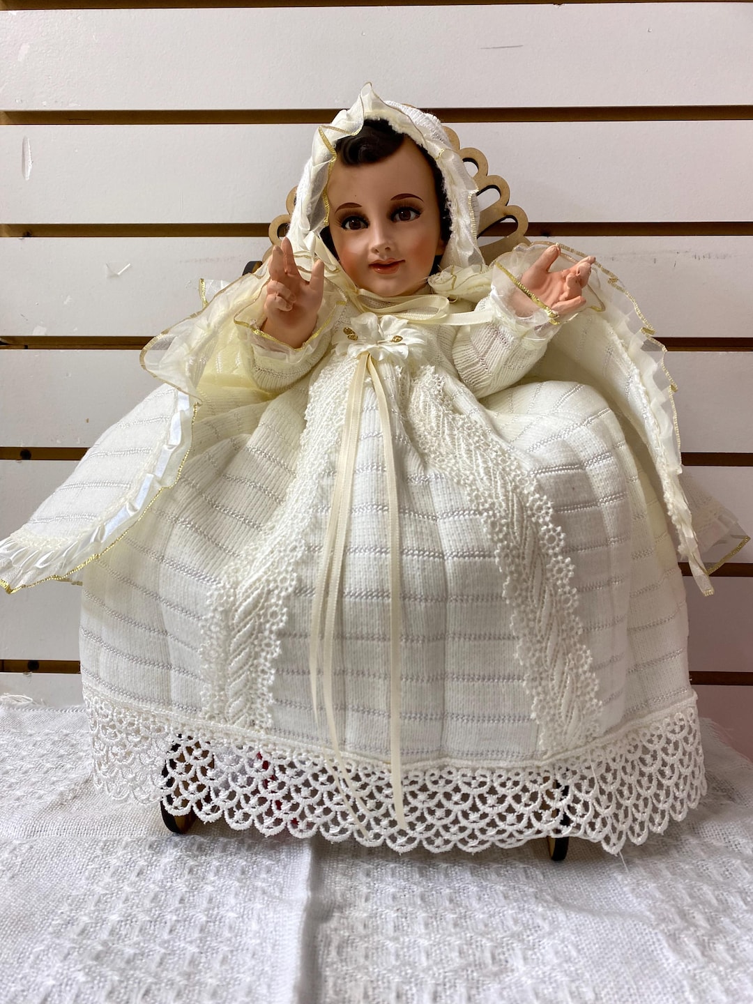 Ropon Tejido Gala - Niño Dios-traje Vestido Nino Dios-nino Jesus ...