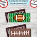 Printable FOOTBALL PREDICTION GAME. Instant Download. Watch Party Prop ...