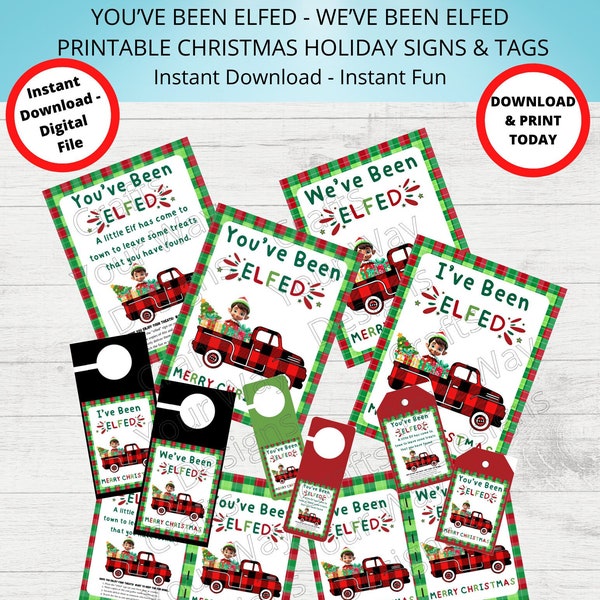 Youve Been Elfed - Etsy