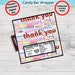 Printable THANK YOU Candy Bar Wrappers-gift Ideas-party Favors ...